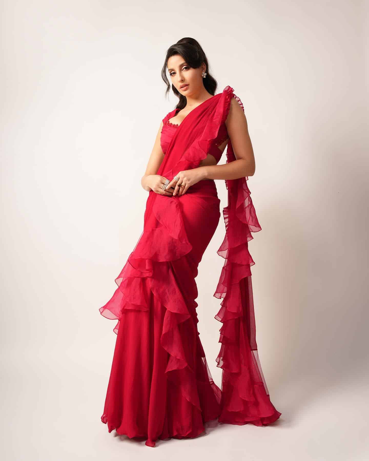 Wowza! Nora's Ravishing Red Look